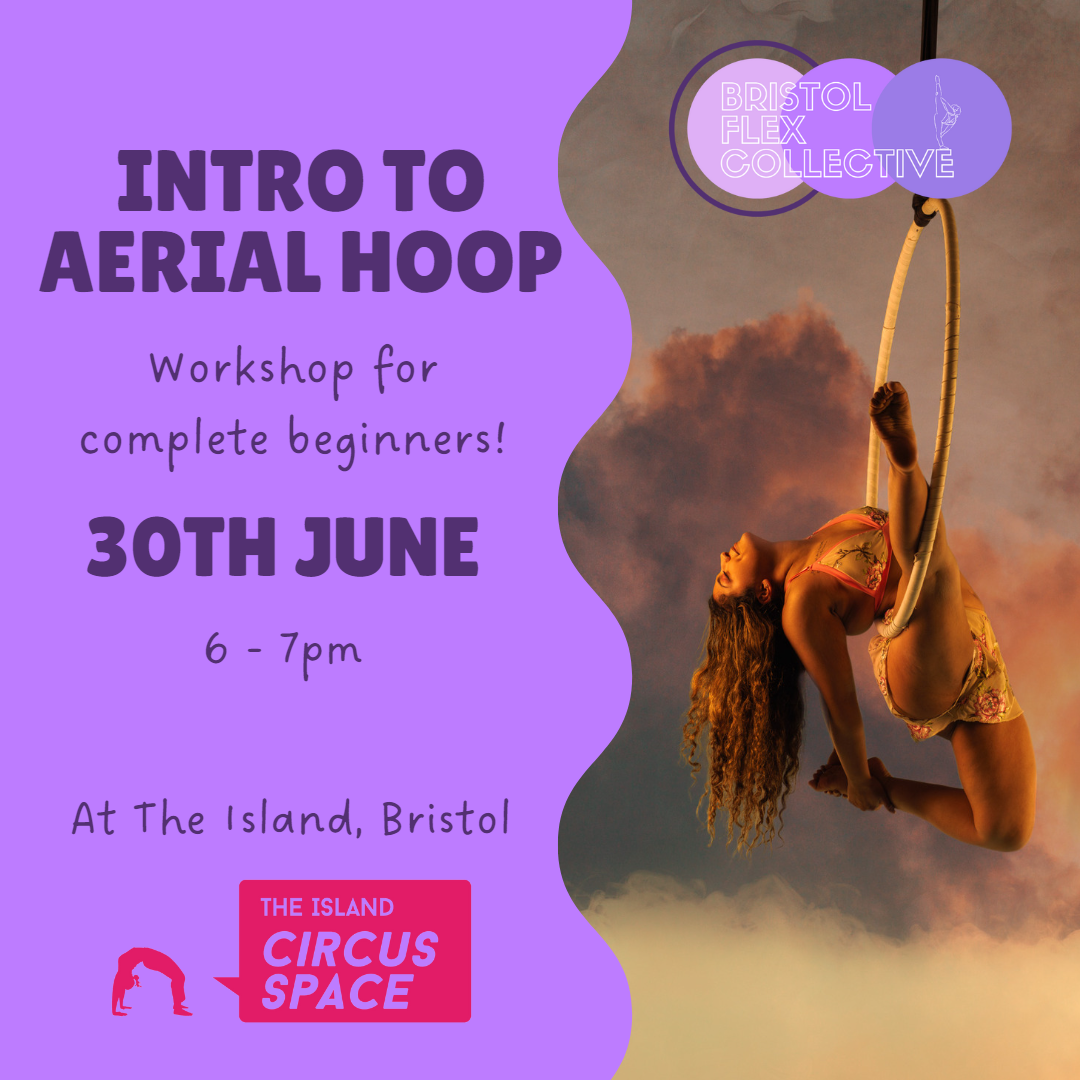 INTRO TO AERIAL HOOP WORKSHOP - 30TH JUNE - Artspace Lifespace